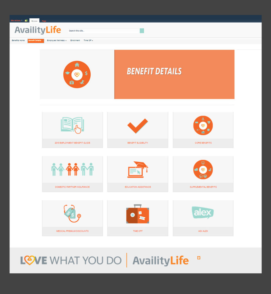 Availity Sharepoint Redesign and Development – Ryan Paul Thompson